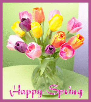 Happy Spring Gif - GIFcen