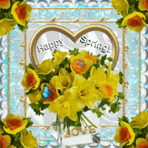 Happy Spring Gif - GIFcen