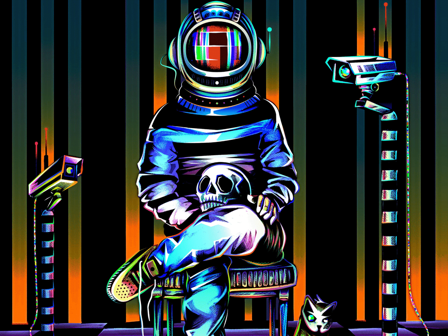 Astronaut Gif - GIFcen